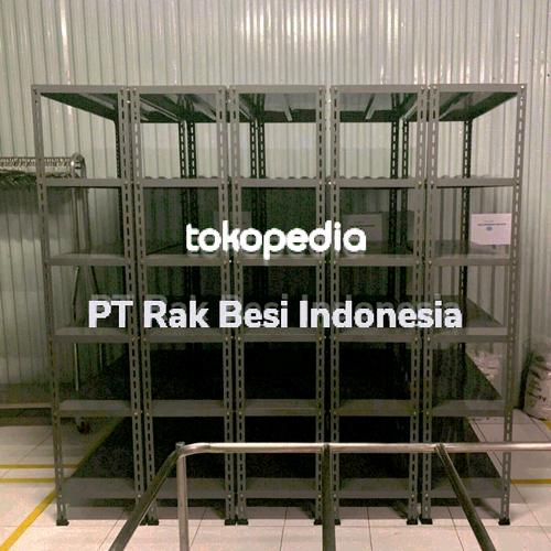 Jual rak besi 40x120x200 - 3 susun - Jakarta Timur - PT Rak Besi ...