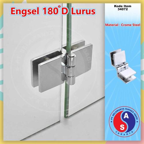 Jual Engsel Jepit Kaca ke Kaca Engsel Pintu Kaca Etalase 180 derajat ...