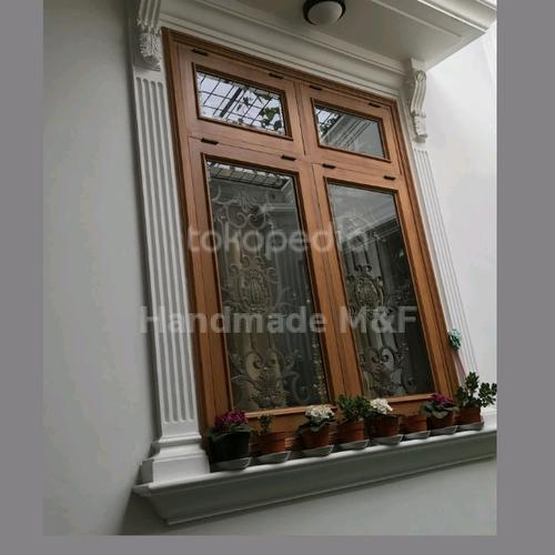 Jual JENDELA KAYU JATI SOLID MINIMALIS MODERN 604 - Kota Depok ...