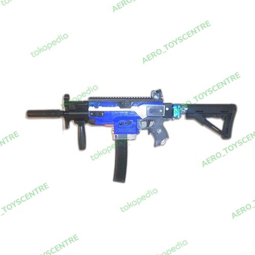 Jual Nerf Stryfe Blue 2nd "MP5K mod" - Kota Surabaya - Aero Toys Centre ...