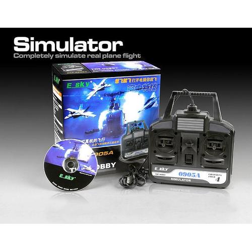 Jual Remote Esky Simulator EK2-0905A USB komputer 4Ch 4 channel ( No ...