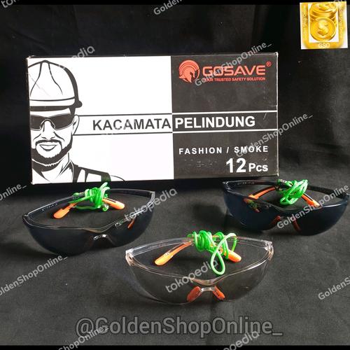 Jual Kacamata Safety Fashion Gosave - Miror Clear - Jakarta Barat ...