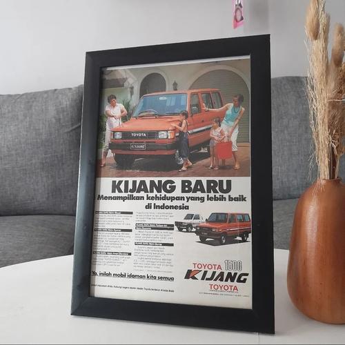 Jual Iklan TOYOTA KIJANG copotan dari majalah Sudah dibingkai. - Kota ...
