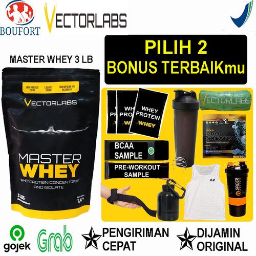 Jual MASTER WHEY 3 LBS VECTORLABS 3LBS 3 LB ISOLATE CONCENTRATE PROTEIN ...