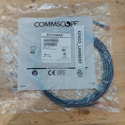 Jual PATCH CORD COMMSCOPE SYSTIMAX CAT 6 PANJANG 5 METER 17feet WARNA ...