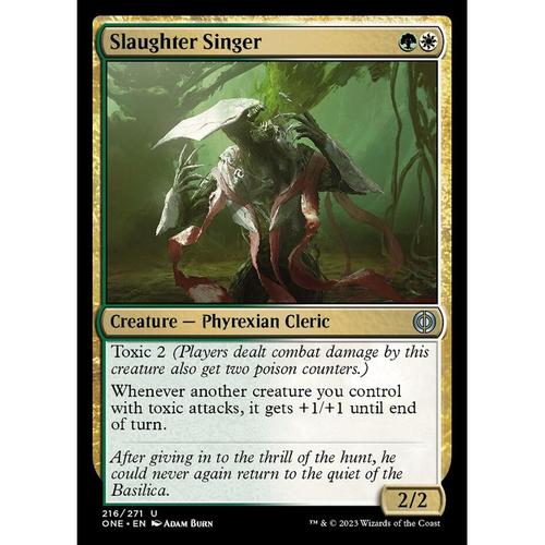 Jual Slaughter Singer MTG Card Phyrexia One - Kota Surabaya - MTG Dark ...