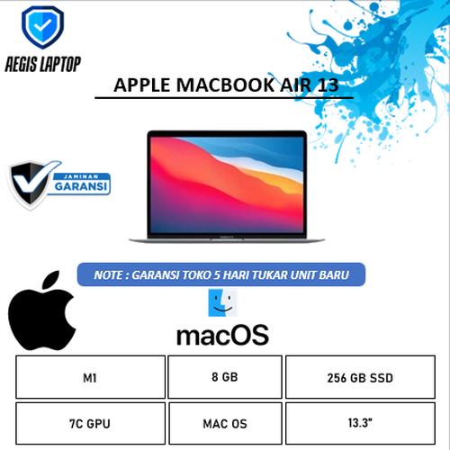 Jual IBOX MGN63ID APPLE MACBOOK AIR 13 M1 8C CPU 8GB 256SSD 7C GPU OS X ...