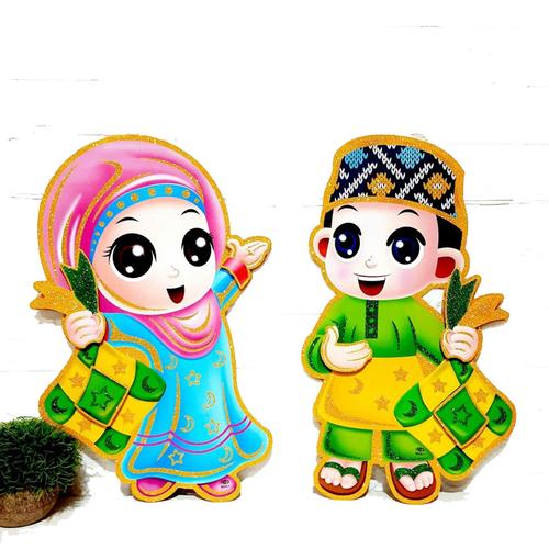 Jual Stiker Lebaran Idul Fitri 3D Sticker Hiasan Dinding Pintu Kaca ...