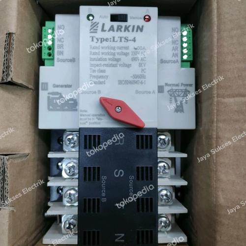 Jual ATS Motorized 4P 100A LTS-4 Automatic Tranfer Switch LARKIN ...
