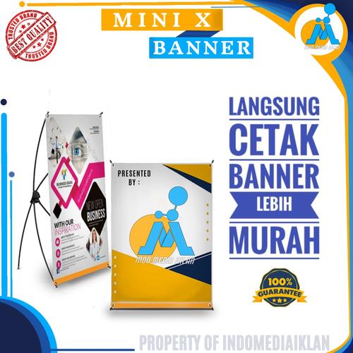 Jual MINI X BANNER A3 / MINI X BANNER A4 / MINI X BANNER + CETAK - A4 ...