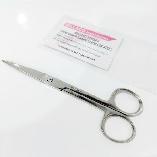 Jual GUNTING OPERASI LURUS 14cm Stainless steel - curve - Kota ...