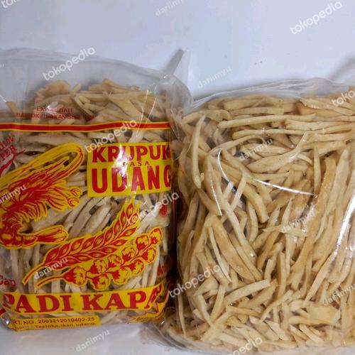 Jual KRUPUK STIK RASA UDANG CAP PADI KAPAS KHAS INDRAMAYU BISA BUAT ...