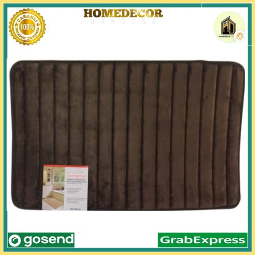 Jual Forhom 50x80 Cm Keset Kamar Mandi Stripe / keset kamar mandi anti ...