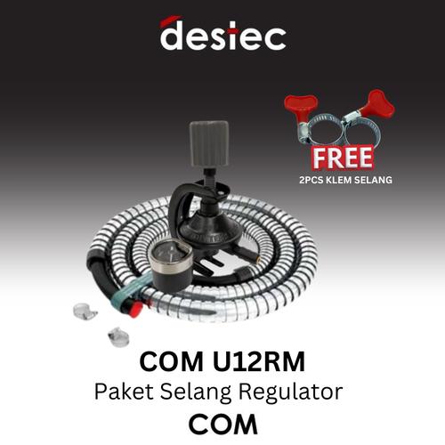 Jual Destec Paket Selang Gas + Regulator Meter (COM-U12RMS) - Non Meter ...