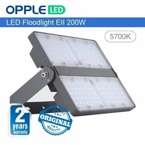 Jual OPPLE LAMPU LED FLOODLIGHT - E II 200W-60D-GY-GP - Putih - Jakarta ...