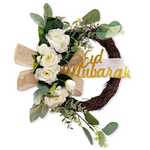 Promo Scoop Dekorasi Lebaran / Ramadhan Wreath Bunga Eid Mubarak ...