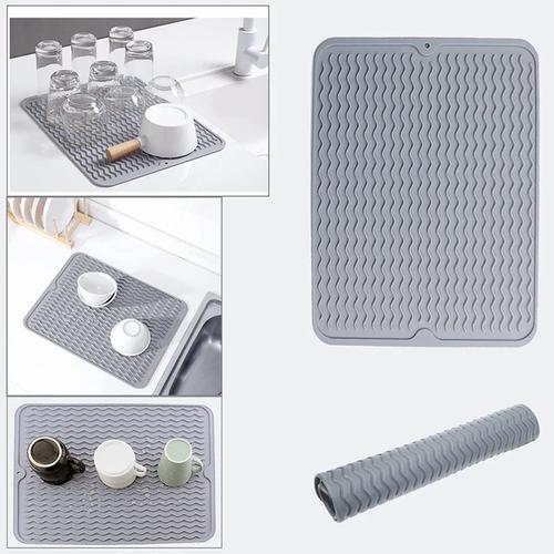 Promo Dish Drying Alas Pengering Cuci Piring Gelas Drain Mat Pad ...