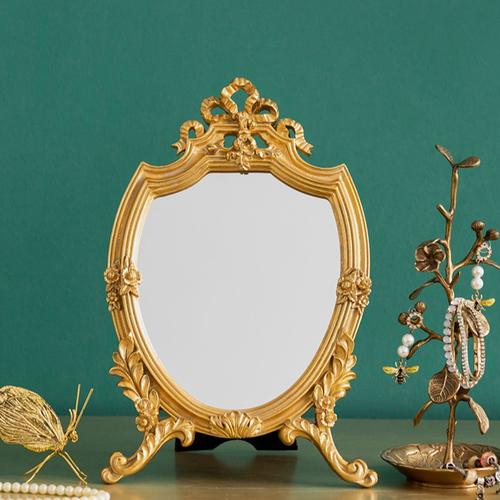 Jual Cermin Meja Cermin Rias Makeup Vintage Makeup Mirror Table Photo ...