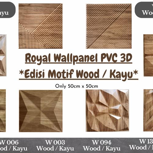 Jual WALLPANEL TERBARU PVC 3D MOTIF KAYU / WOOD - Jakarta Timur - Royal ...