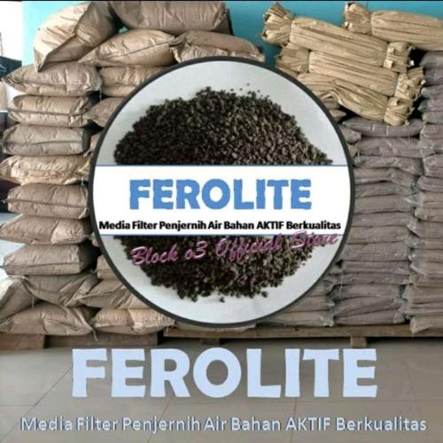 Jual Media Filter Air Bau Ferolite Bahan Aktif Menghilangkan Zat Besi ...
