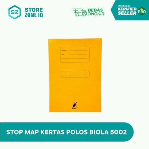 Jual Stop Map Kertas Polos Biola 5002 - KUNING MUDA - Kota Malang ...