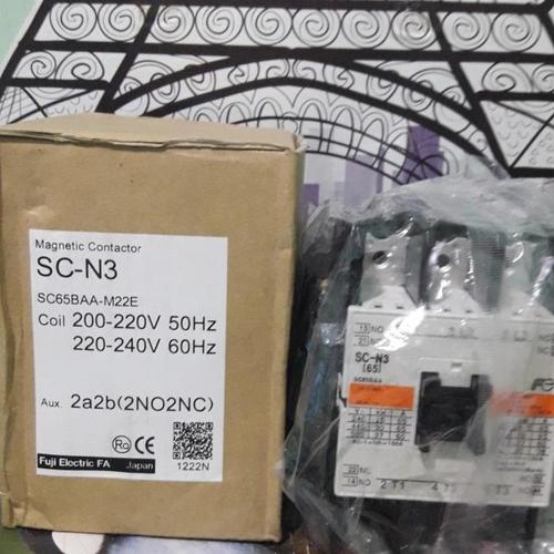 Jual Magnetic Contactor Fuji Electric SC-N3 220V - Jakarta Selatan ...
