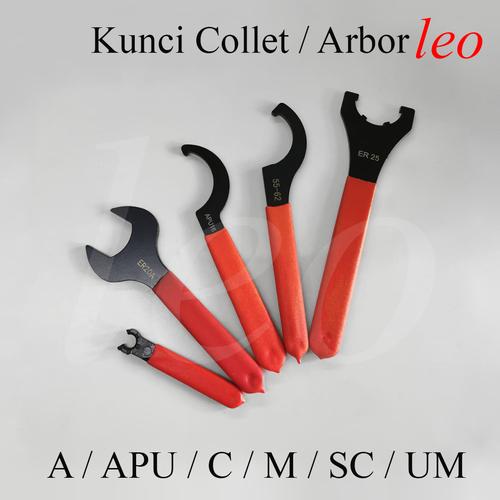 Jual Kunci Collet Arbor ER8/11/16/20/25/32 OZ25 C32 APU13/16 Spanner ...