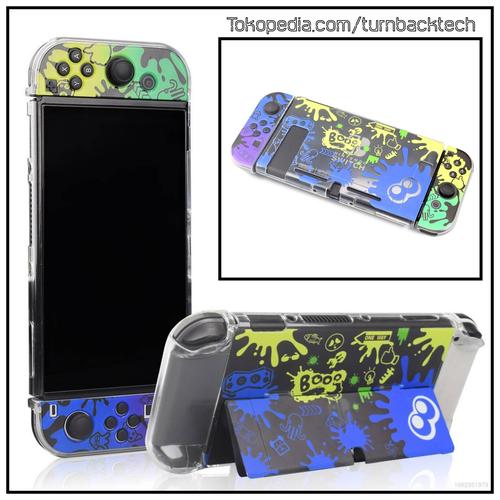 Jual Fit Dock Nintendo Switch OLED/v1/v2 Mika Case dockable Splatoon 3 ...