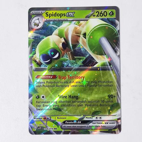 Jual Spidops ex RR 008/078 SV1V - Kartu Pokemon Indonesia - Jakarta ...