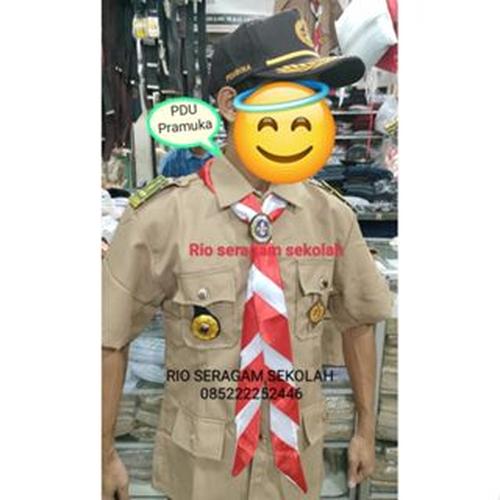 Jual 1 stel SERAGAM PRAMUKA PDU PEMBINA LAKI LAKI / PRAMUKA PDU PEMBINA ...