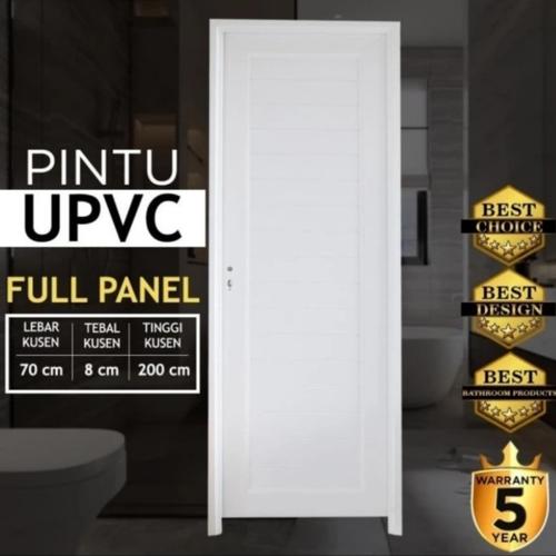 Jual Pintu pvc full panel pintu kamar mandi putih 70*200 cm - Jakarta ...