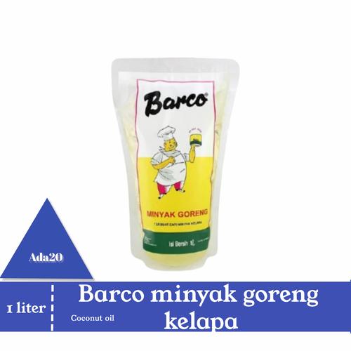 Jual Barco 1 liter pouch minyak goreng kelapa -coconut cooking oil ...