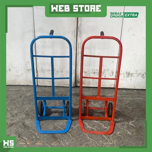 Jual Lori Barang Serbaguna Roda 6" Trolley Pendek Troli Coca Cola ...