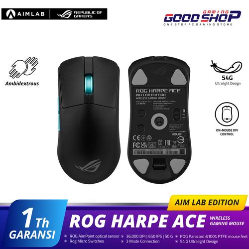 Promo Asus ROG Harpe Ace Aim Lab Edition - Gaming Mouse Cicil 0% 3x - Jakarta Pusat ...