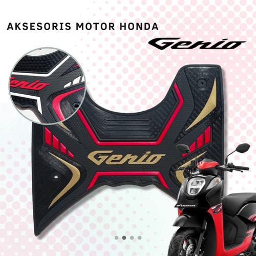 Promo Aksesoris Motor Genio / Karpet Motor Genio - Merah - Kota Cimahi ...