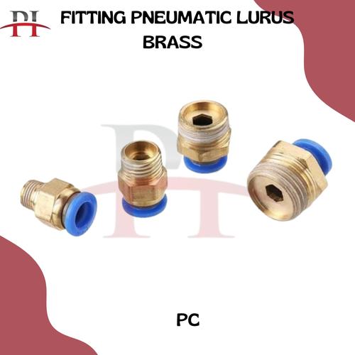 Jual Fitting push in pneumatic lurus PC 04-01 BRASS - Jakarta Barat ...