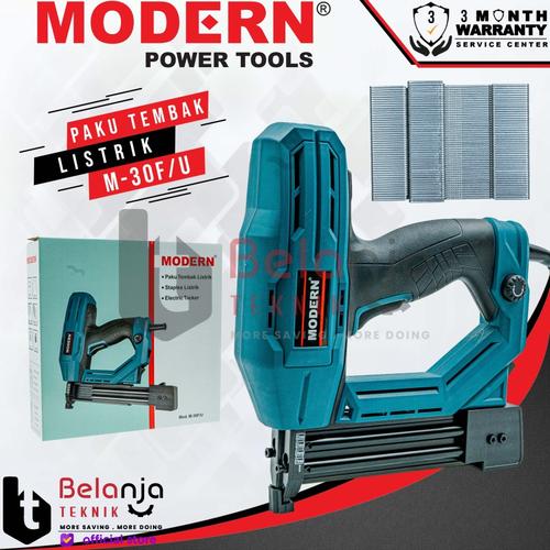 Jual MODERN Mesin Paku Tembak Listrik M-30F/U Electric Nailer M 30 F U ...