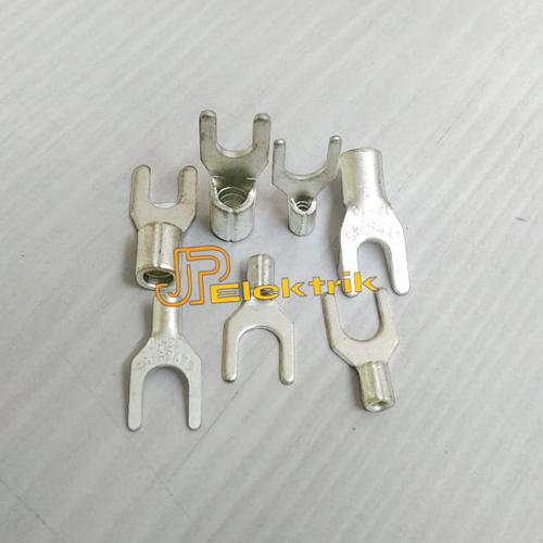 Jual Kabel Skun Garpu CL 2-5 Polos Skun Kabel 1.5 mm - 2.5 mm M5 Tembaga - Jakarta Pusat - Jp ...