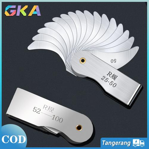 Jual Alat Pengukur Radius 【25-50/52-100】-Radius Ruler-Alat Ukur Radius ...
