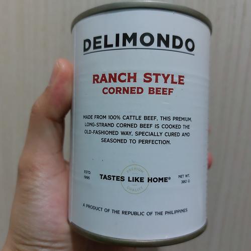 Jual Delimondo Ranch Style corned beef 380g Product of Philippines ...