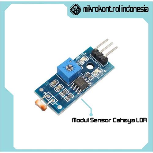 Jual Modul Sensor Cahaya LDR - Kab. Tasikmalaya - mikrokontrol ...