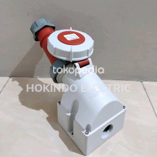 Jual 1 SET SURFACE MOUNTING MENNEKES 4PIN 32A 3P+E 32A iP67 9562 ...