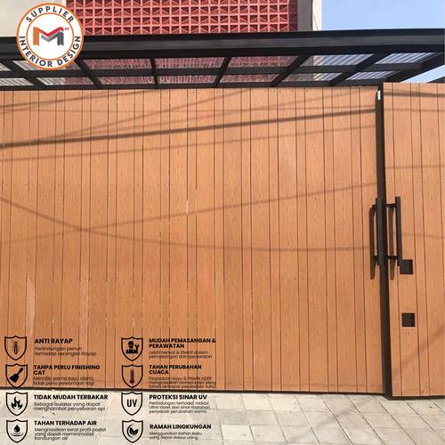 Jual Papan kayu WPC Decking Pagar Harga Distributor - KA 100 S 10 ...