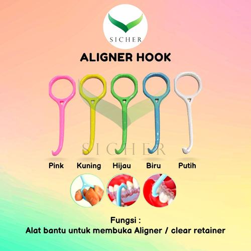 Promo Dental Aligner Hook/Dental Aligner Remover/Alat Bantu Buka Aligner - Putih - Kota Surabaya ...