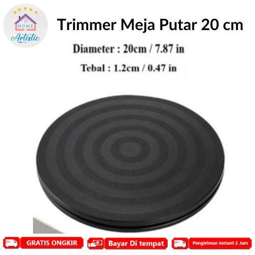 Jual Meja Putar Trimmer Pemutar Trimer Turn Table Alas Multifungsi 20cm ...