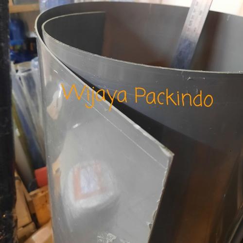 Jual Plat PVC abu-abu Sheet 5mm x 40cm x 120cm / Plat PVC Grey Lembaran ...
