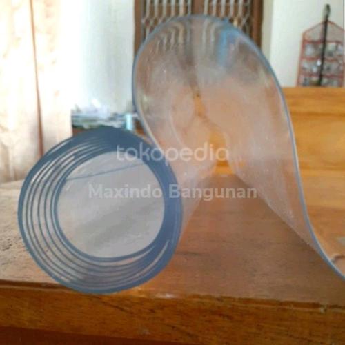 Jual Taplak Meja PVC Transparan Tebal 2mm x 300cm x 120cm Tahan Air ...
