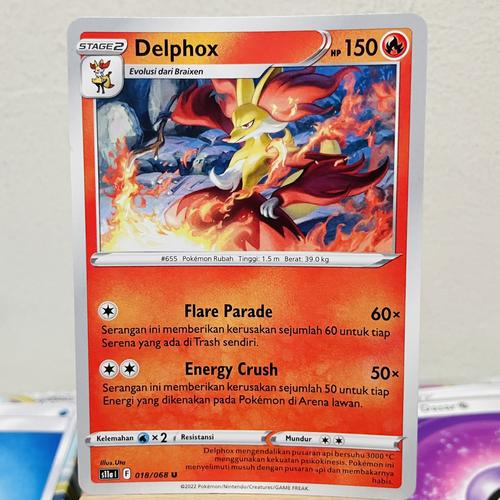 Jual Delphox s11a Kartu Pokemon Indonesia TCG card - Kota Tangerang - Tokutoys | Tokopedia