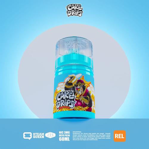 Jual Cake Drips Banana 60ML by JVS x Steam Queen - Liquid Cake Drips ...