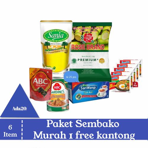 Jual paket sembako- paket ramadhan-paket lengkap murah -minyak-gula-mie ...